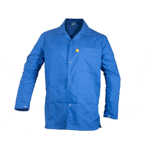 Bata Antiestática (ESD) Conductiva. – Antiestatic